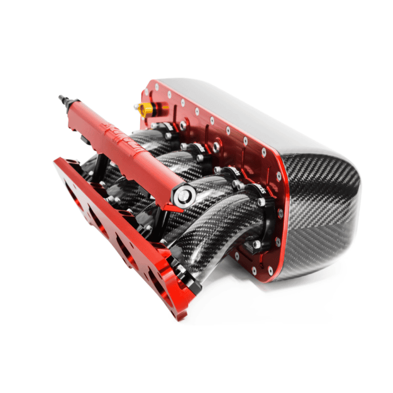 Pracworks Carbon - Honda K-Series Lowered Intake Manifold 20° Plenum ...