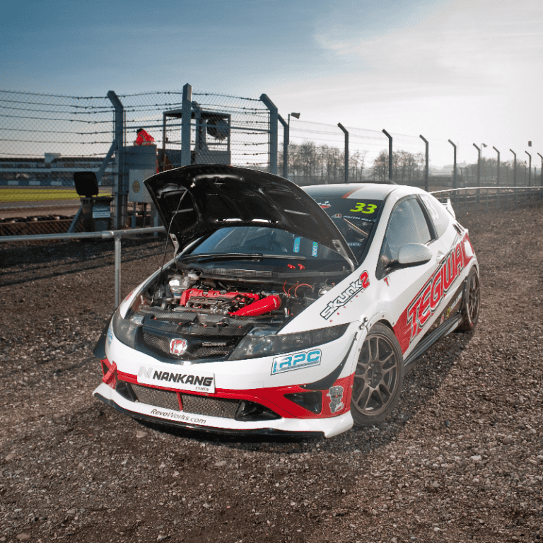 Tegiwa - Honda Civic Type R FN2 FRP Bumper Canards - Elusive Racing